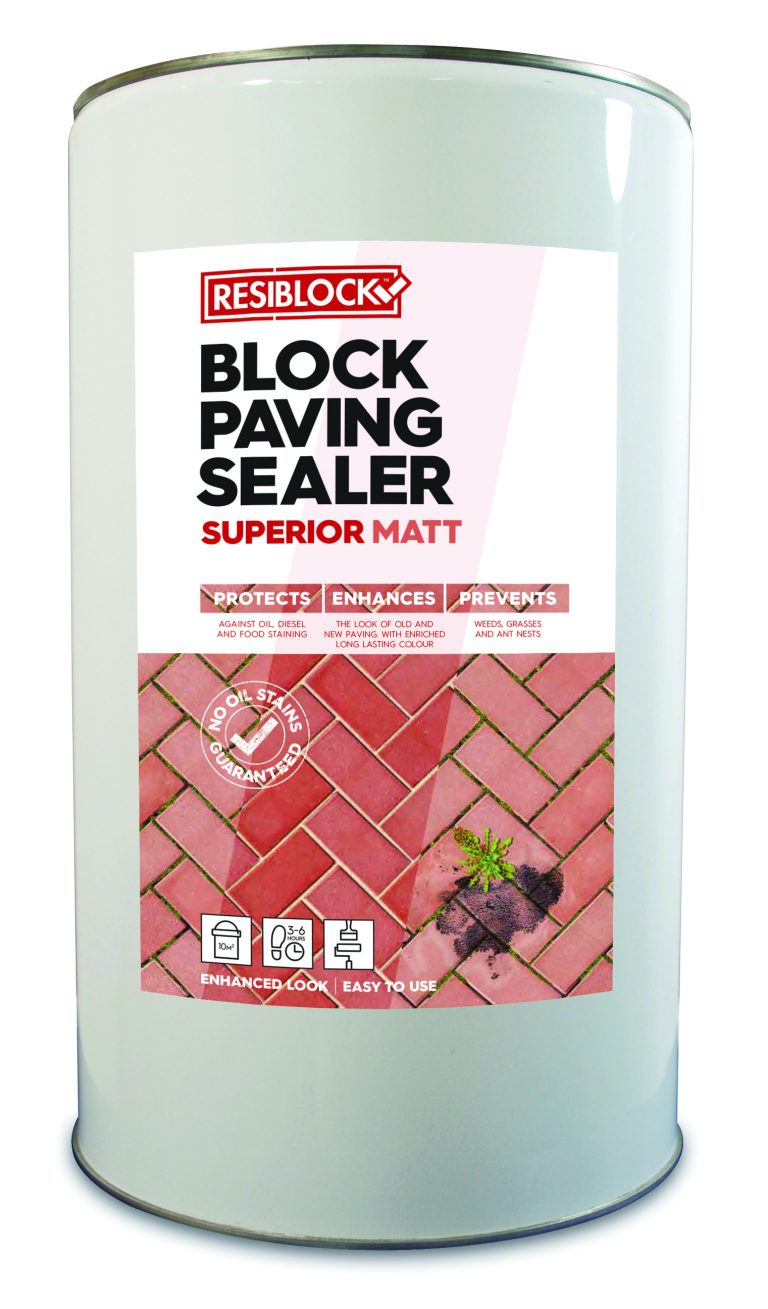 Block Paving Sealer | Resiblock Superior Matt | Resiblock Ltd