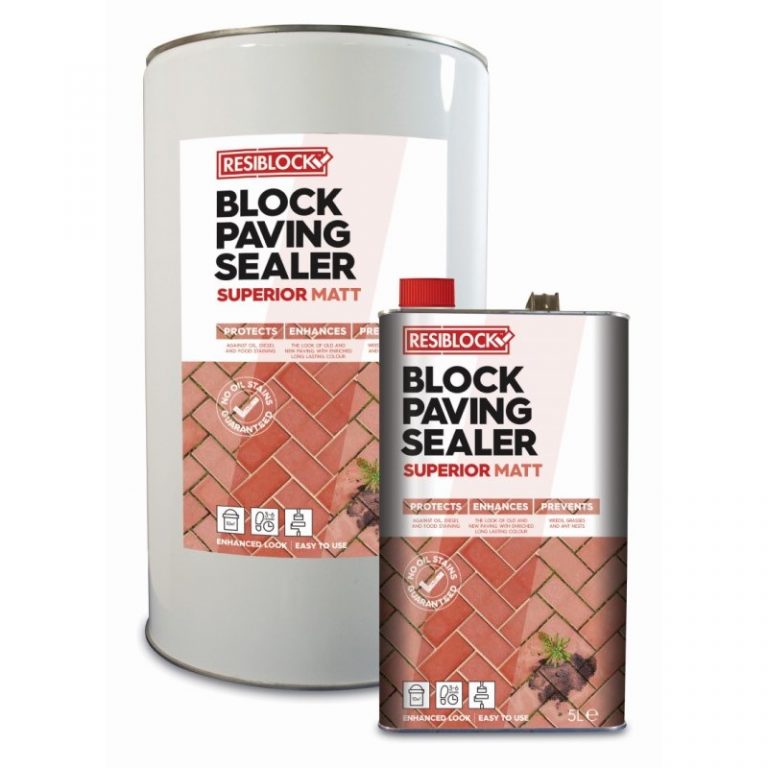 Block Paving Sealer | Resiblock Superior Matt | Resiblock Ltd