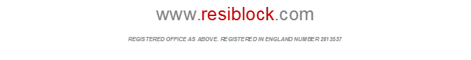 Resiblock COVID19 Responsibility Statement | Resiblock